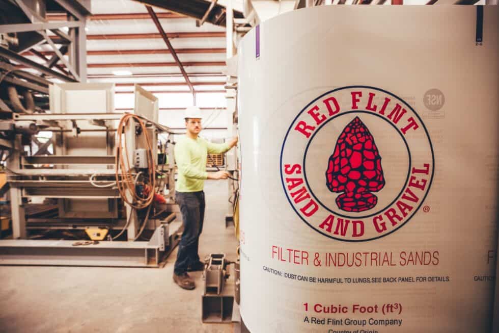 Sports Products - Red Flint Sand and Gravel