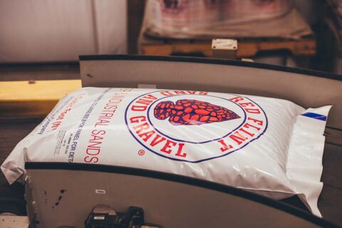 Aquarium Sand & Gravel - Red Flint Sand and Gravel